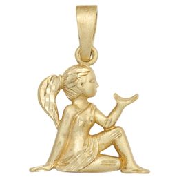 Jobo Damen Sternzeichenanh&auml;nger "Anh&auml;nger Sternzeichen", Jungfrau, Silber 925 (Sterlingsilber)goldfarben, Silber 925 (Sterlingsilber),