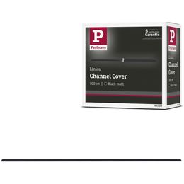 Paulmann Schienensystem-Schienen "Linion Abdeckung", B:100cm H:0,1cm T:3,6cm, schwarz, Stromschienensysteme