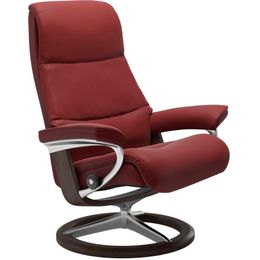 stressless "View" Set, Relaxsessel mit Hocker, mit Signature Base, Gr&ouml;&szlig;e S,Gestell Wenge