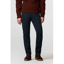 MEYER Herren Chinos "DUBLIN", blau, Gr. 31, unifarben, 97% Baumwolle;3% Elasthan, Hosen, mit fein abgestimmten Applikationen