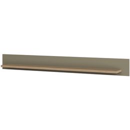 Home Affaire Wandboard "Stranda, Wandregal im Scandi-Style, Wandhalter mit Ablagefl&auml;che", B/H/T: 150cm x 17cm x 17cmeukalyptus skandi eiche, Regale,