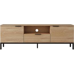 TV-Board OTTO HOME, B:150cm H:50cm T:40cm, beige, Sideboards, "Jorinde", Melaminoberfl&auml;che, flexibler Stauraum und robustes Metallgestell