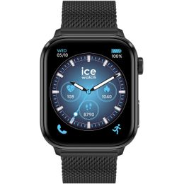 Ice Watch ICE-WATCH Damen Smartwatch "ICE smart 3.0 - 1.78 AMOLED - GPS", schwarz, Smartwatches, Armbanduhr, Damenuhr, Herrenuhr, Edelstahlarmband,digital