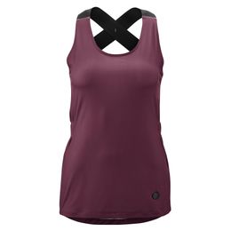 Gonso Damen Radtrikot "STEFANI 0", lila, Gr. 48, 92% Polyester (Recycelt), 8% Elastan, Trikots, Leicht, schnell trocknend, optimaler