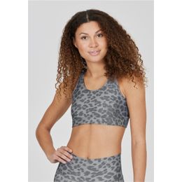 ENDURANCE ATHLECIA ATHLECIA Damen Sport-BH "FRANCE W", Gr. XS, grau, 81% Polyester, 19% Elasthan, gebl&uuml;mt, mehrfarbig, BHs, mit atmungsaktivem Funktionsmaterial