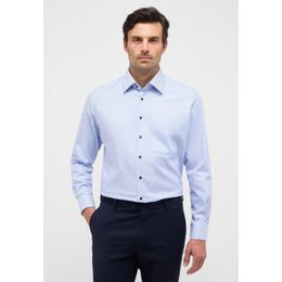 Eterna Herren Langarmhemd "MODERN FIT"hellblau, Gr. 44, 100% Baumwolle, Hemden, NON IRON (b&uuml;gelfrei)