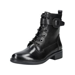 REGARDE LE CIEL Damen Schn&uuml;rstiefelette "Regarde Le Ciel Stiefelette Leder", Gr. 36schwarz, Leder, Schuhe