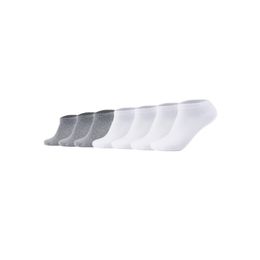 Camano Herren Sneakersocken "Socken 7er Pack", Gr. 43, weiß, Obermaterial: 80% Baumwolle CO. 17% Polyamid PA. 3% Elasthan EL., Socken