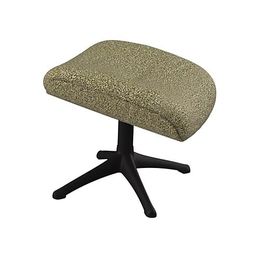Fu&szlig;hocker FLEXLUX, B:44cm H:39cm T:35cm, gr&uuml;n, 62% Polyester, 17% Cotton, 14% Linen, 12%Polyester, 4% Wool, Garten, Hocker, "Elegant, Beinst&uuml;tze,