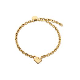 Damen Armband "Schmuck Geschenk Edelstahl Armkette The Love Bond", 21cm, Edelstahl, gold, Liebeskind Berlin, Edelstahl, Armbänder