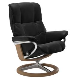 Relaxsessel stressless, B:79cm H:102cm T:44cm, schwarz, Leder BATICK: BATICK ist ein leicht korrigiertes, durchgef&auml;rbtes und genarbtes M&ouml;belleder,