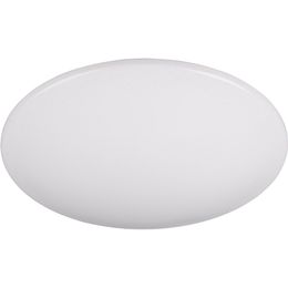 LED Deckenleuchte "Fara", 1, Ø 60cm H: 12cm, 1 Stk., weiß, REALITY LEUCHTEN, Wohnzimmer, Leuchten, WiZ Smarthome RGB Deckenlampe Ø 60cm Steuerung per