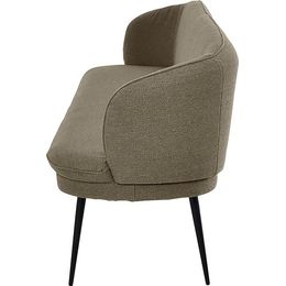 K+w Komfort & Wohnen Polsterbank, B:222cm H:87cm T:66cm, beige, K+W KOMFORT & WOHNEN, Esszimmer, Sitzb&auml;nke, "ZOOM", 3-Sitzer Polsterbank mit dekorativen Keder