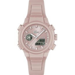 Lacoste Damen Digitaluhr "LC33", rosa, Armbanduhren, Armbanduhr, Damen, Herren, Silikonarmband,analog,digital,Stoppfunktion