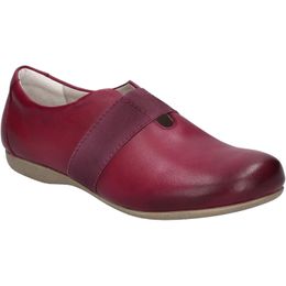 Josef Seibel Damen Slipper "Fiona 81, berry", Gr. 38berry, Obermaterial: 100% Rindsleder Leather cow., Schuhe