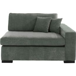 Sofaelement Home Affaire, B:140cm H:86cm T:130cm, grau, 100% Polyester, Polsterelemente, "Skara XXL", Modul XXL - zum eigenen Zusammenstellen,