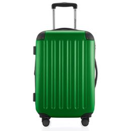 Damen Hartschalen-Trolley "Spree, verschiedene Farben und Gr&ouml;&szlig;en", Hauptstadtkoffer, gr&uuml;n, ABS, Polycarbonat, Koffer, Reisegep&auml;ck Hartschalen-Koffer