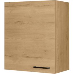 H&auml;ngeschrank Nobilia, B:60cm H:72cm T:37,2cm, braun, K&uuml;che, Schr&auml;nke, ""Structura", Ausrichtung w&auml;hlbar, vormontiert", in drei Breiten: 30, 45 und 60