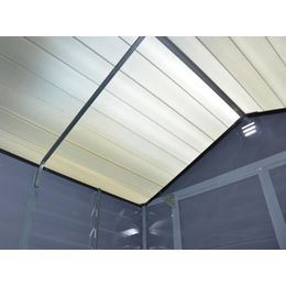 Ger&auml;tehaus, grau, PALRAM - CANOPIA, Polycarbonat (PC), Garten, Ger&auml;teh&auml;user, "Skylight 6x3", Kunststoff