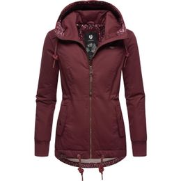 Ragwear Damen Winterjacke "YM-Danka", rot, Gr. XL, Außenmaterial: 100% Polyester, Innenfutter: 100% Polyester, Wattierung: 100% Polyester, Jacken,