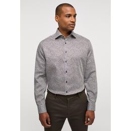 Eterna Herren Langarmhemd "MODERN FIT"gelb, Gr. 40, Twill, 100% cotton, Hemden, NON IRON (b&uuml;gelfrei)