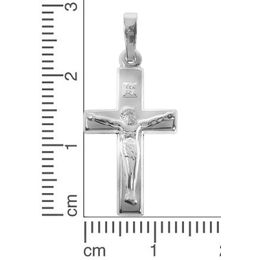 Firetti Herren Kettenanh&auml;nger "Schmuck Geschenk Silber 925 Halsschmuck Anh&auml;nger Kreuz", Silber 925 (Sterlingsilber), 195 g, silber, Silber 925