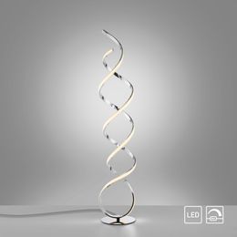 Paul Neuhaus Stehlampe "KIRIBI", 1, Ø 25cm H: 140cm, 1 Stk., grau, Wohnzimmer, Leuchten