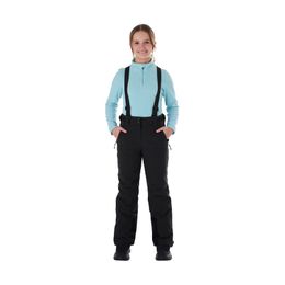 Killtec Mädchen Skihose "KSW 77 GRLS SKI PNTS", schwarz, Gr. 128, Obermaterial: 100% Polyester;Futter: 100% Polyester;Füllung: 100% Polyester, Hosen,