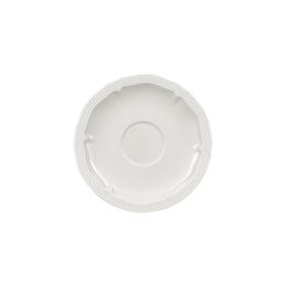 Villeroy & Boch VILLEROY & BOCH Untertasse "Espressountertasse Manoir ø 12,2 cm weiß", weiß, Speiseteller