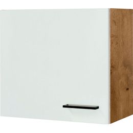 H&auml;ngeschrank Flex-Well, B:60cm H:54,8cm T:32cm, beige, Holzwerkstoff, K&uuml;che, Schr&auml;nke, "Vintea", (B x H x T) 60 x 54,8 x 32 cm, mit Metallgriffen