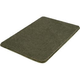 Badematte Kleine Wolke, H:20mm, gr&uuml;n, Polyester, Badematten, "Marco", Badteppich, Uni Farben
