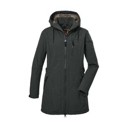 G.I.G.A. by Killtec Damen Softshellparka "GW 46 WMN SFTSHLL PRK", gr&uuml;n, Gr. 46, G.I.G.A. DX BY KILLTEC, Oberstoff: Oberseite: 100% Polyester, R&uuml;ckseite: 100% Polyester,