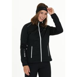 Endurance Damen Softshelljacke "Zora", schwarz, Gr. 46, unifarben, 100% Polyester, Jacken, mit wasser- und winddichter Funktion