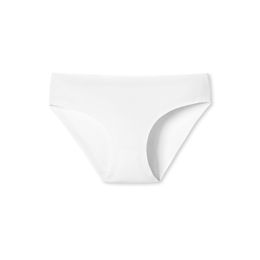 Schiesser Damen Slip "Slip 1er Pack", Gr. S, weiß, Obermaterial: 50% Baumwolle CO. 40% Polyamid PA. 10% Elasthan EL., Unterhosen