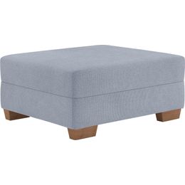 Hocker MR. COUCH, B:98cm H:44cm T:82cm, blau, Memphis (Grundgewebe - 100% Polyester; Nutzschicht- 90% Polyester / 10% Polyamide), Wohnzimmer, Hocker,