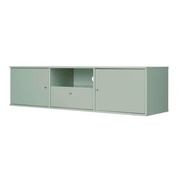 Hammel Furniture "Mistral Fernsehschrank, Medienm&ouml;bel, H&auml;ngend" T&uuml;ren mit Akustikstoff, Schublade, Lowboard, B: 161,5 cm