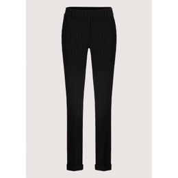 Alba Moda Damen Schlupfhose "Hose Hose"schwarz, weiß, Gr. 36, Obermaterial: 60% Viskose CV. 25% Polyamid PA. 10% Polyester PES. 5% Elasthan EL., Hosen