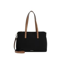 Tamaris Damen Shopper "Shopper TAS Gertraud", schwarz, Polyurethan, Taschen