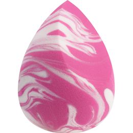 Essence Kinder Make-up Schwamm "MY ARTSY DROPS makeup sponge", rosa, wasseraufnehmendes Polyurethan, Kosmetikschwämme, mit einzigartigem Design