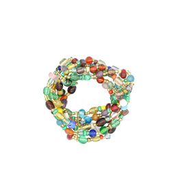 Damen Armband "Rainbow", bunt, Collezione Alessandro, Glas, Armb&auml;nder
