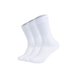 CAMP DAVID Herren Kurzsocken "Socken 3er Pack", Gr. 43, wei&szlig;, Obermaterial: 80% Baumwolle CO. 18% Polyamid PA. 2% Elasthan EL., Socken