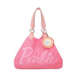 Damen Henkeltasche "Izzy Medium Barbie", Fritzi aus Preussen, pink, Baumwollmischung, unifarben, Taschen, mit kleinem, abnehmbarem Taschenanh&auml;nger