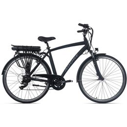 Adore E-Bike "Versailles", 54cm, 28 Zoll (71,12cm),Sicherungsachse vorne, schwarz, Elektrofahrräder, Pedelec, Elektrofahrrad für Herren