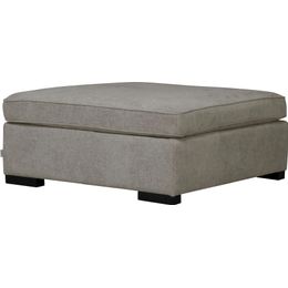 Polsterhocker Home Affaire, B:90cm H:48cm T:100cm, beige, 100% Polyester, Hocker, "Skara", Passend zur Serie &raquo;Skara&laquo;.