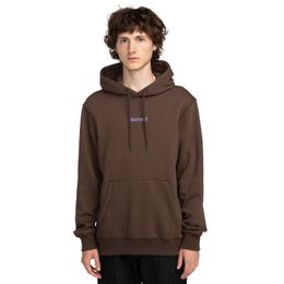 Element Herren Hoodie "Simple Logo", braun, Gr. M, 40% Polyester, 30% Baumwolle, 30% Baumwolle, Sweatshirts