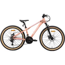 Bikestar Jugendfahrrad, 32cm, 24 Zoll (60,96cm), lila, Fahrräder