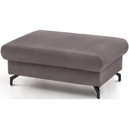 Polsterhocker COTTA, B:100cm H:45cm T:65cm, grau, Microfaser (100% Polyester);Flachgewebe (100% Polyerster), Hocker, "Kitty, B: 100 cm", individuell
