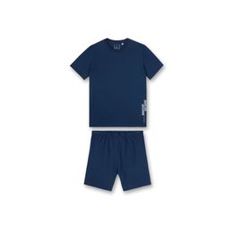 Sanetta Jungen Schlafanzug "Pyjama", Gr. 140, blau, Obermaterial: 100% Baumwolle CO., Homewear-Sets