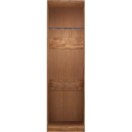 Dreht&uuml;renschrank Home Affaire, B:63cm H:218cm T:65cm, beige, Schr&auml;nke, "Chamara", aus massivem Eichenholz, in unterschiedlichen Breiten, H&ouml;he 218 cm