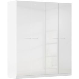 Drehtürenschrank Rauch, B:181cm H:210cm T:54cm, weiß, Holzwerkstoff, Schränke, "Kleiderschrank Schrank Garderobe TOPSELLER OTELI inkl.